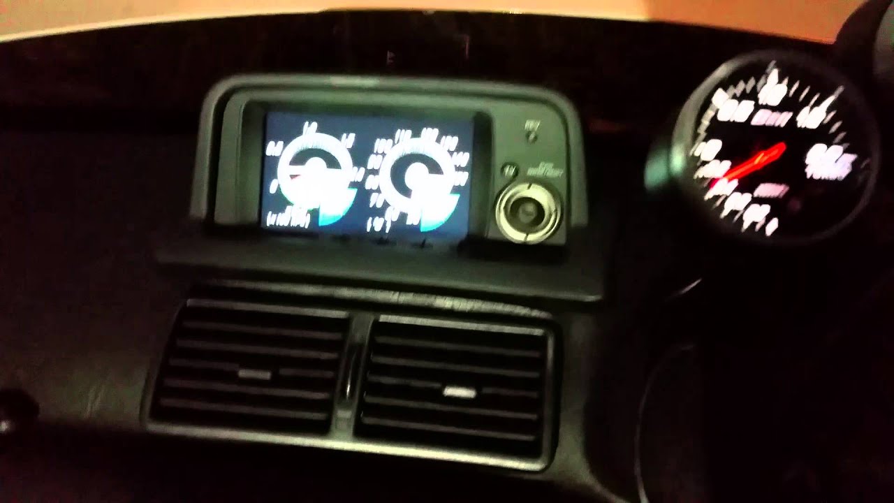 R34 nismo V2 MFD in BNR32 - YouTube