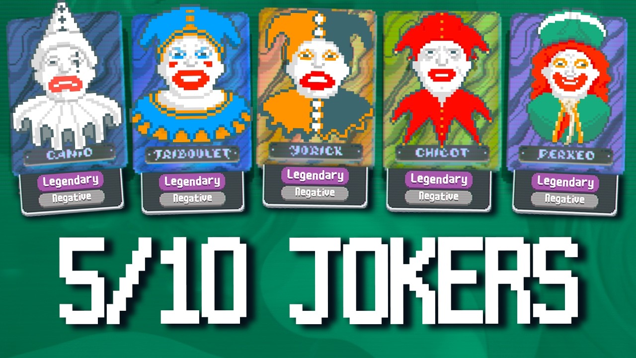 What If You Had Every Negative Legendary Joker? - YouTube