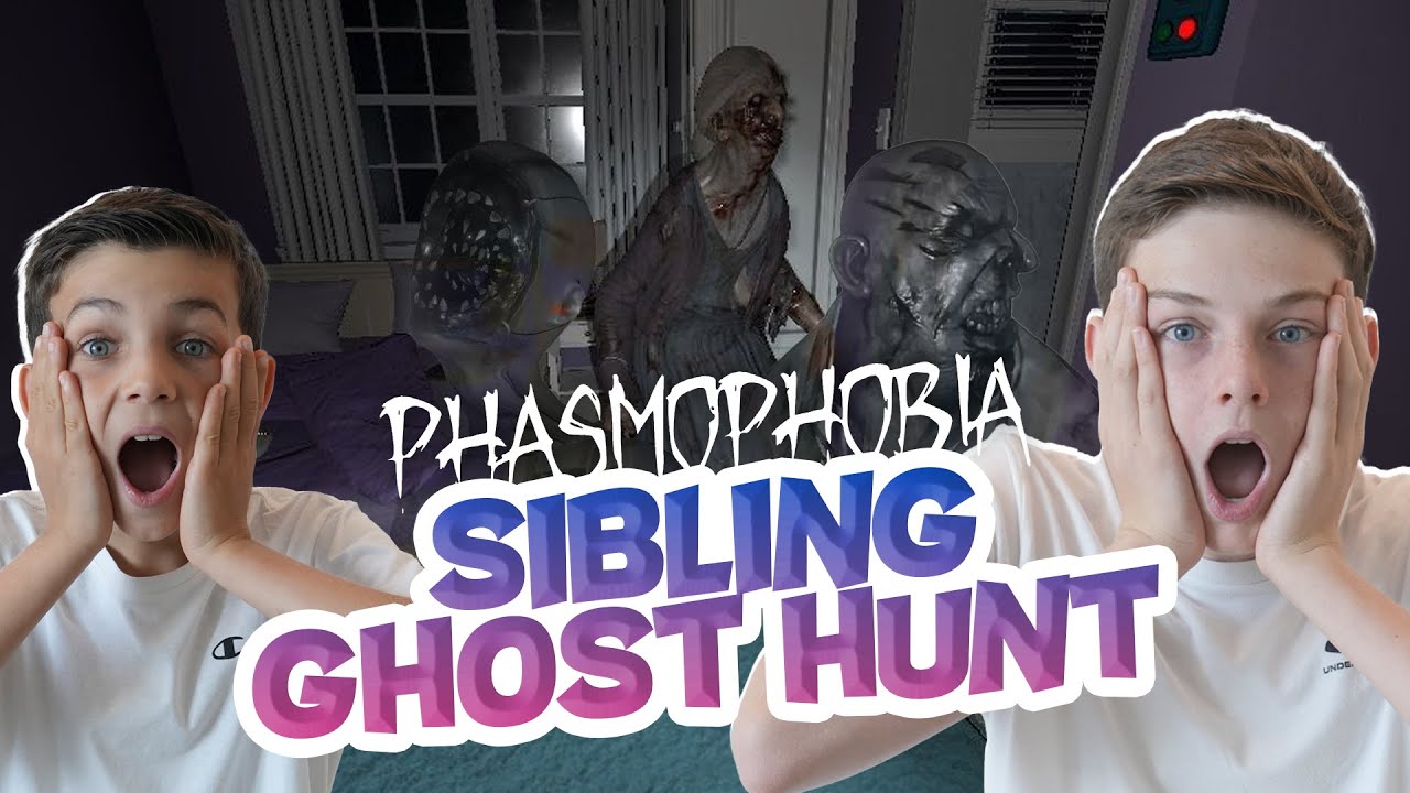 SIBLING GHOST HUNT | Phasmophobia Gaming Challenge 💀🎮 - YouTube