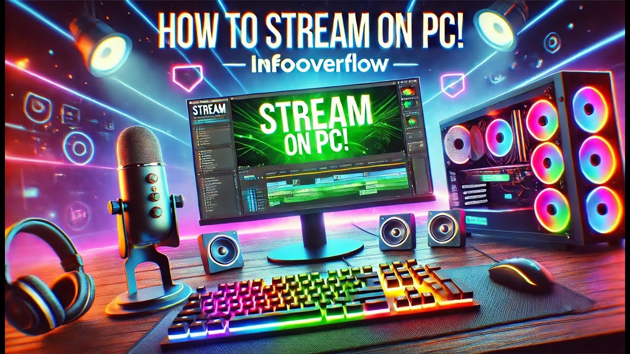 How to stream live on your new PC Build! - YouTube