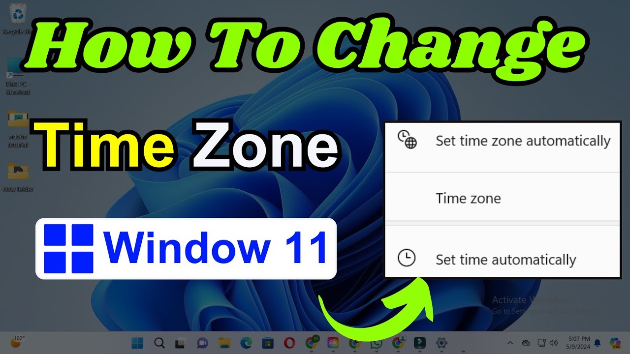 change time zone on windows 11 | how to change time zone in window 11 ...