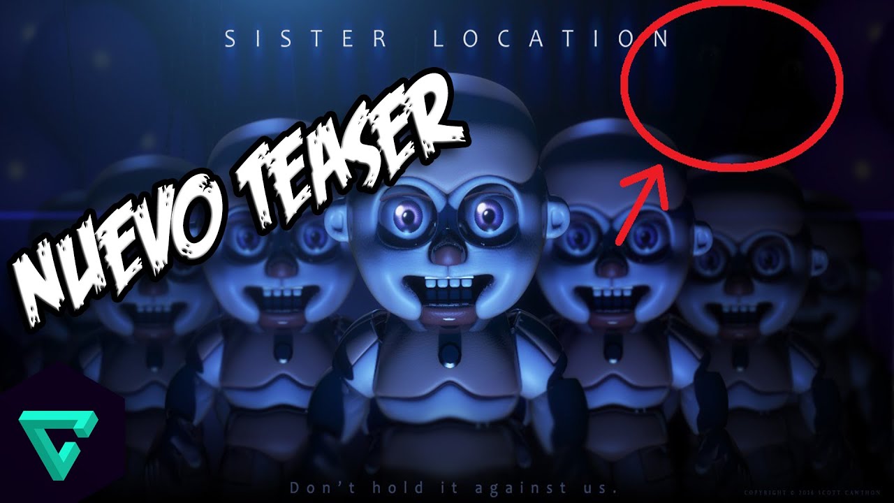 FNAF: Sister Location TEASER | Nuevo Animatrónico BIDYBAB'S | Gabbonet ...