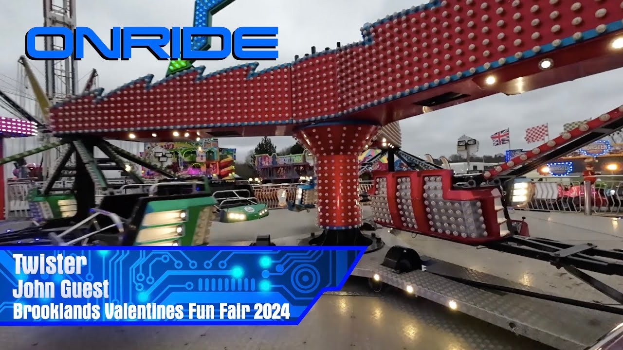 Twister - John Guest (Onride) @ Brooklands Valentines Fun Fair 2024 ...
