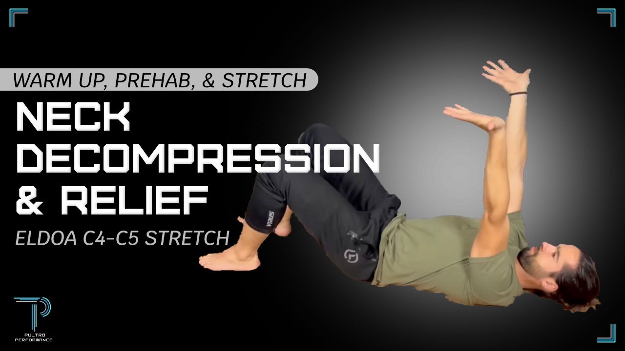 Neck decompression & relief — ELDOA C4-C5 stretch - YouTube