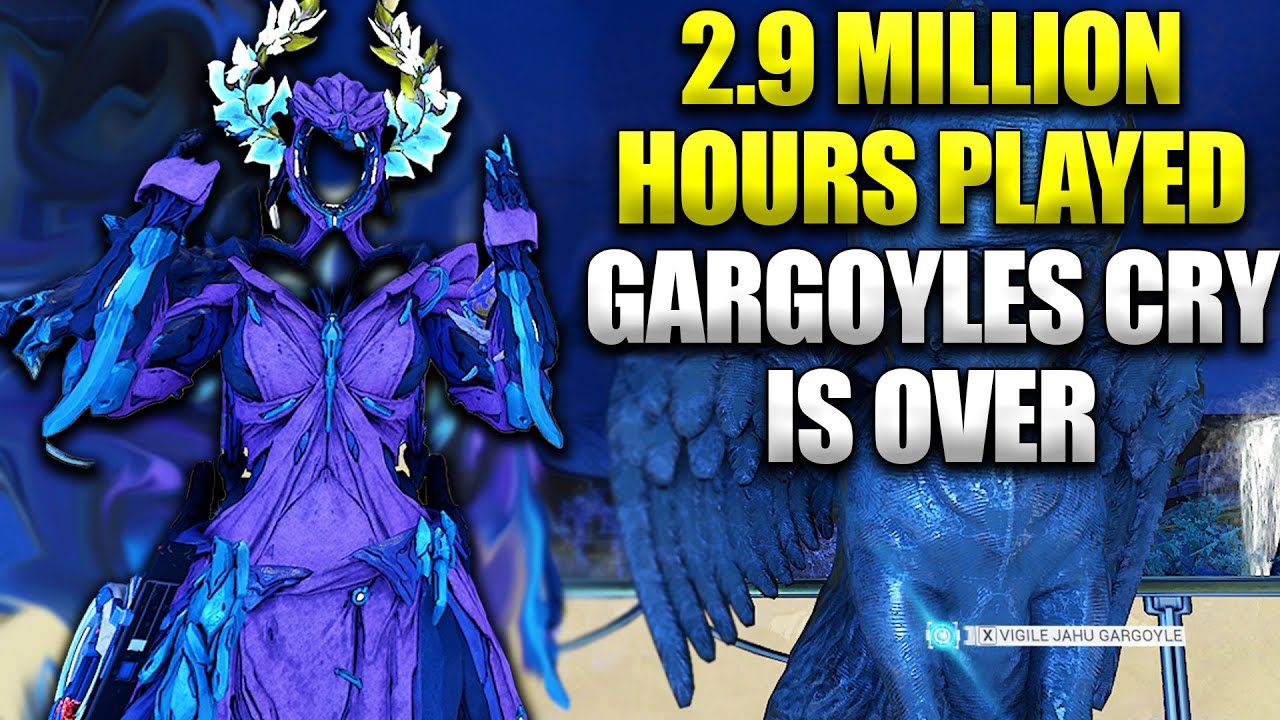 Warframe Gargoyles Cry Event Complete! 2.9 Million Hours Played! - YouTube