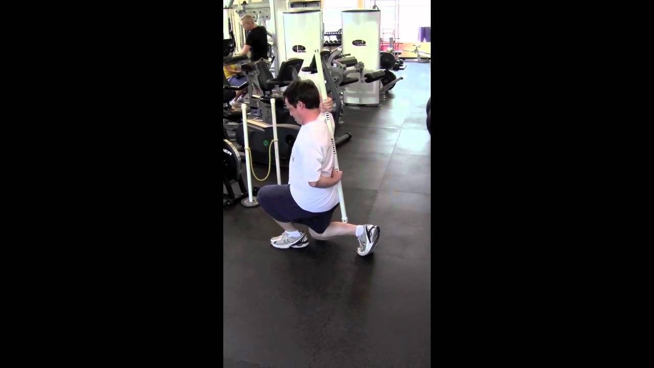 FMS In Line Lunge - YouTube
