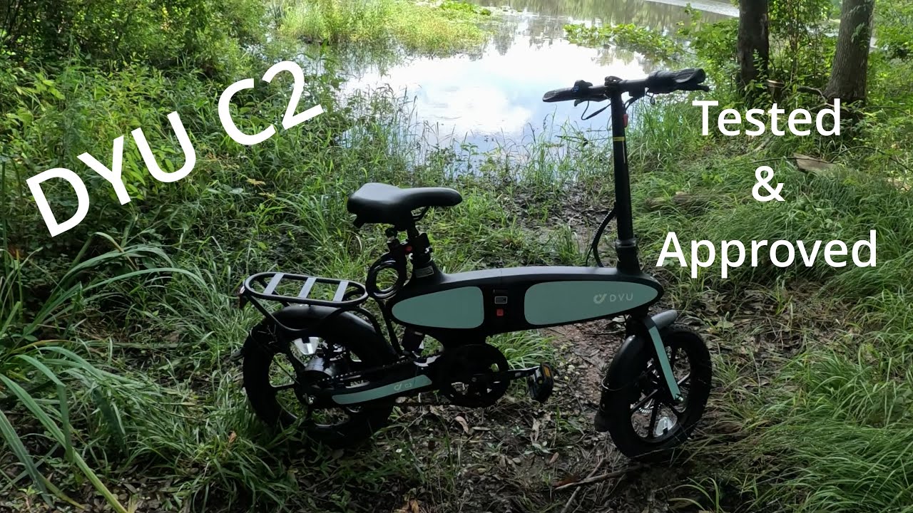 Awesome Test Ride on the DYU C2 Electric Bike! 🚴‍♂️⚡ - YouTube