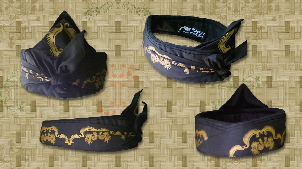 Iket Praktis | Ikat Kepala Khas Sunda | Blangkon Sunda - YouTube