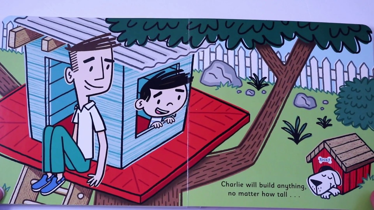 Read With Me! Charlie Builds by Bob Bianchini - YouTube