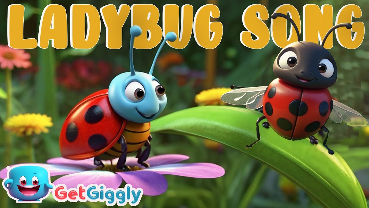 Little Ladybug’s Big Day| Fun Kids' Song About a Ladybug| GetGiggly ...