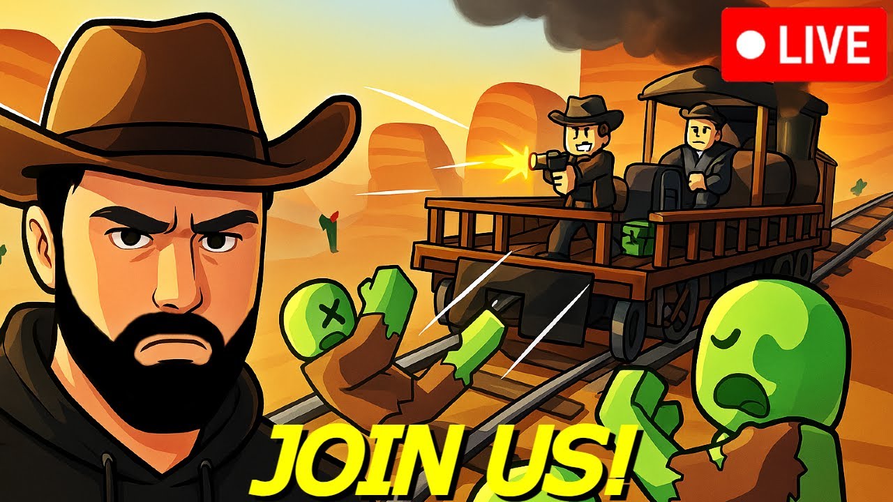 🔴LIVE Roblox DEAD RAILS with viewers until I get my 1ST WIN - YouTube