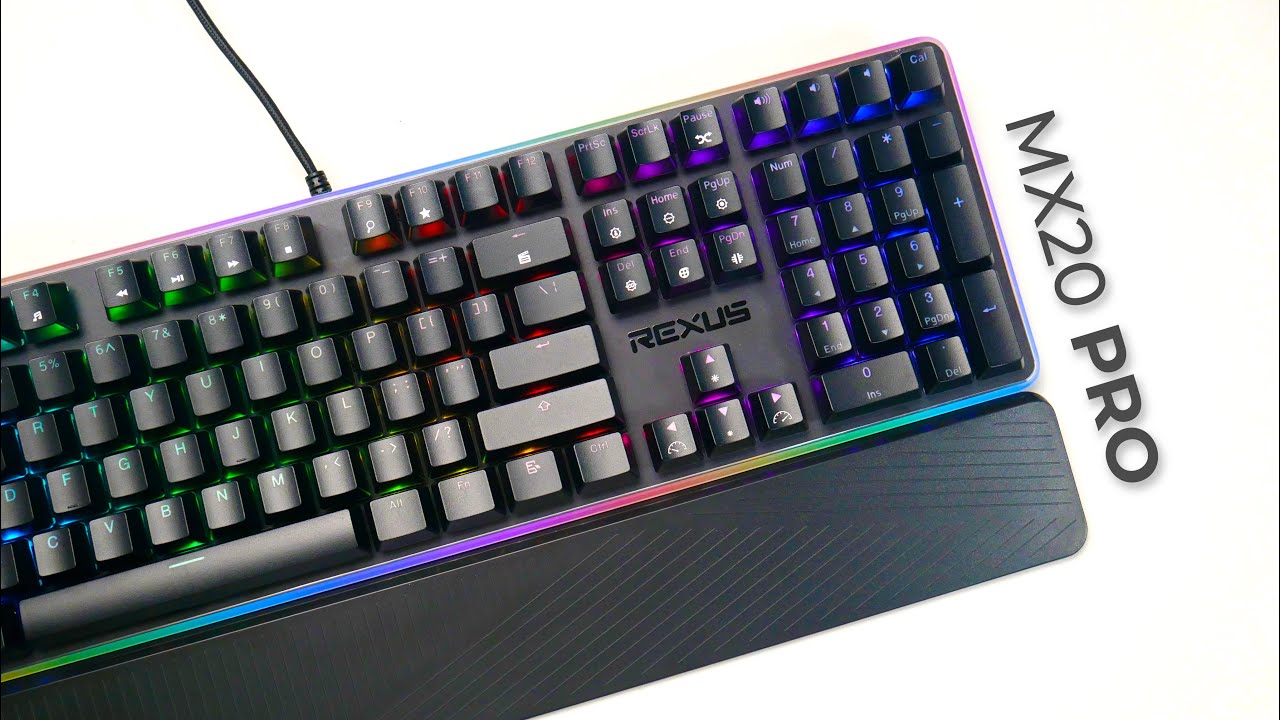 Rexus Legionare MX20 Pro Review, Penuh RGB!!! - YouTube