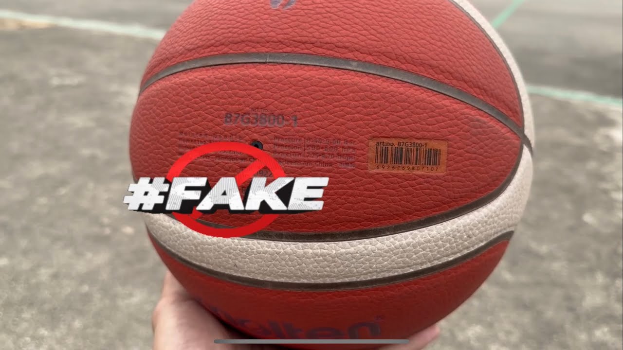 Fake Molten Bg 3800 / Fake pero good quality ok na pambasketball - YouTube