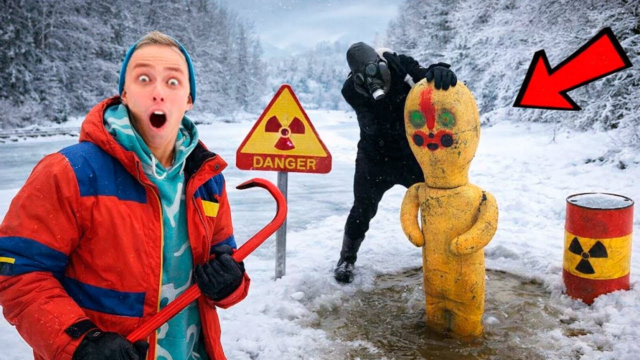 WE FOUND THIS IN THE ICE… AN SCP SCULPTURE WAS THERE 😨 - YouTube