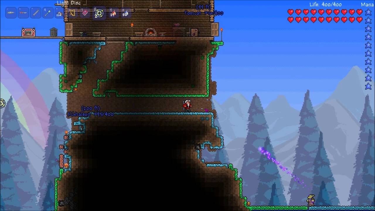 Terraria 1.1 Ft KGhaleon, TomcatFury and... Luke! Episode 20 - Swimmin ...