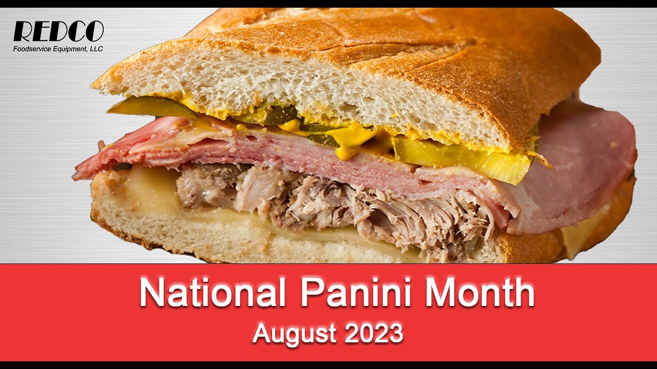 National Panini Month - Cubano - YouTube
