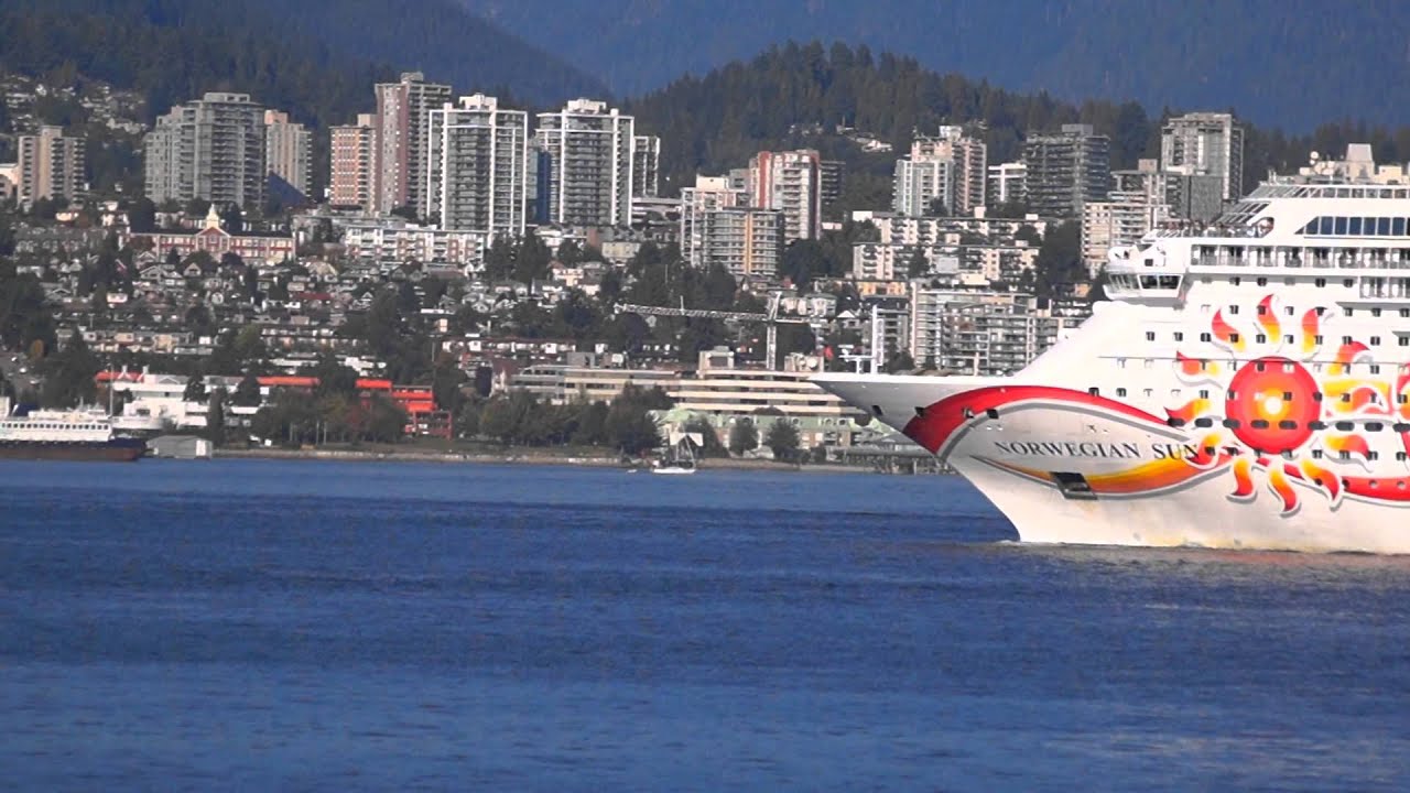 Norwegian Sun Alaska Cruise from Port of Vancouver - YouTube