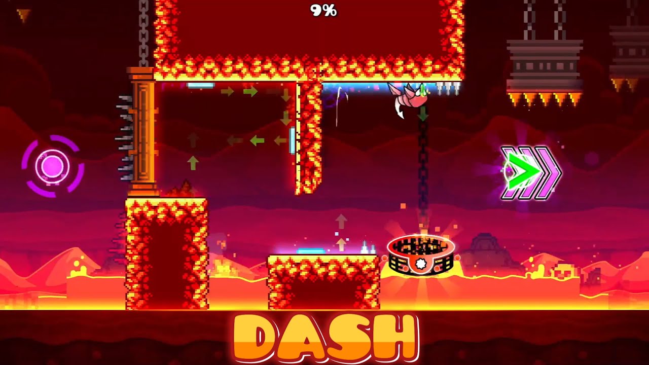 ''Dash'' 100% [all coins] | Geometry Dash - YouTube