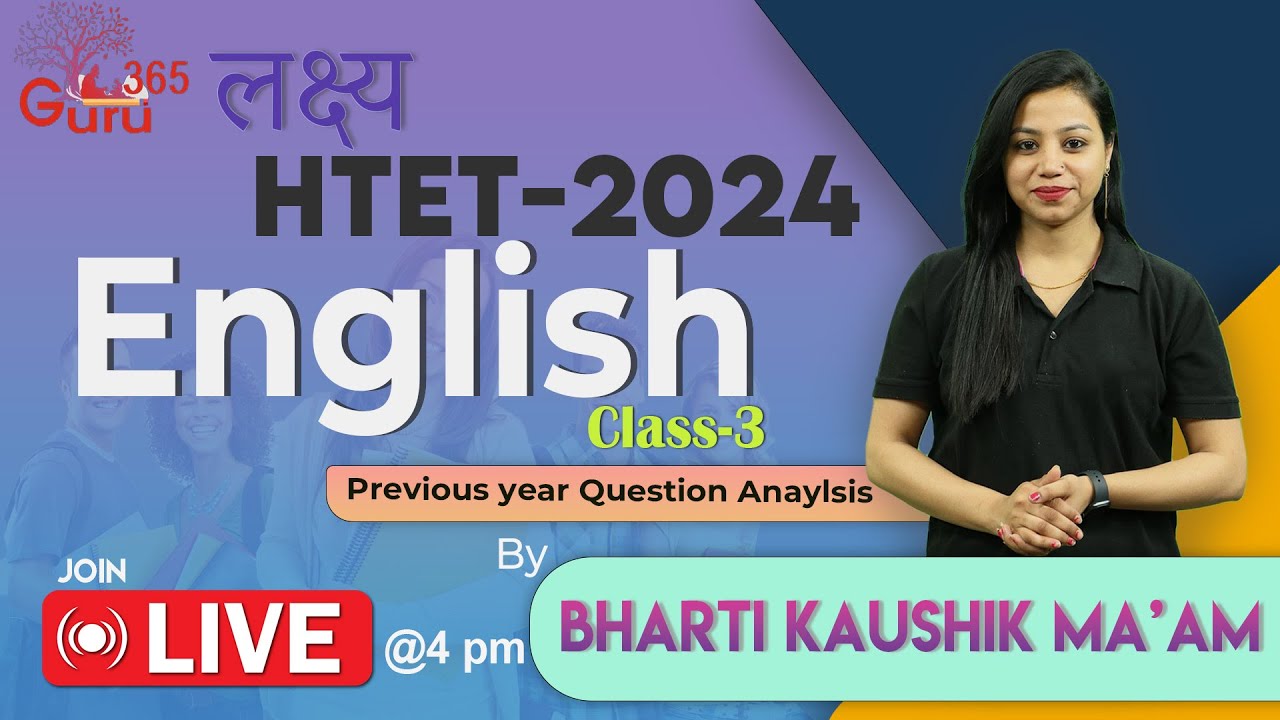 HTET ENGLISH Classes 2024 Haryana TET PRT TGT PGT Previous Year htet-english-classes-2024-haryana-tet-prt-tgt-pgt-previous-year