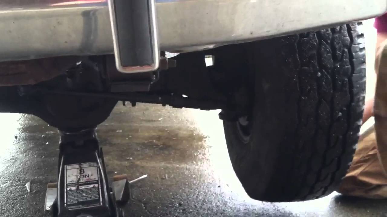 Ford f250 with bad ball joints/tie rods - YouTube