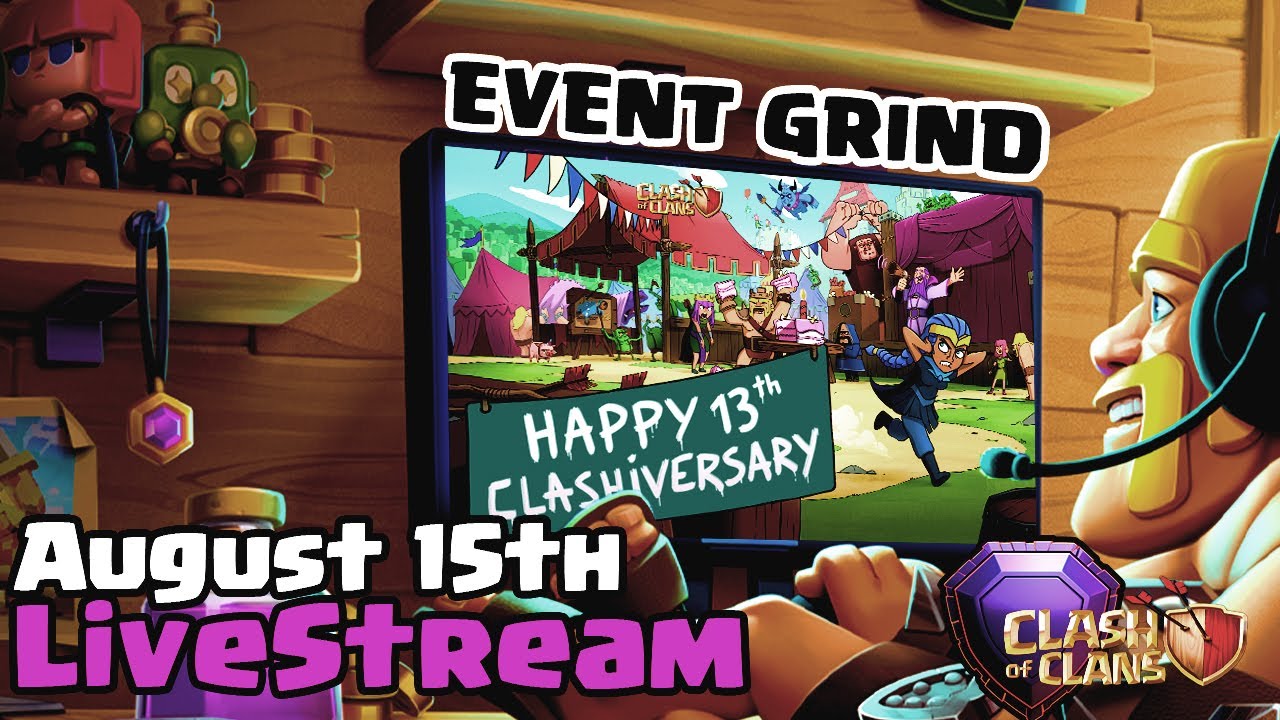 Legends Grind | August 15th | Clash of Clans - YouTube