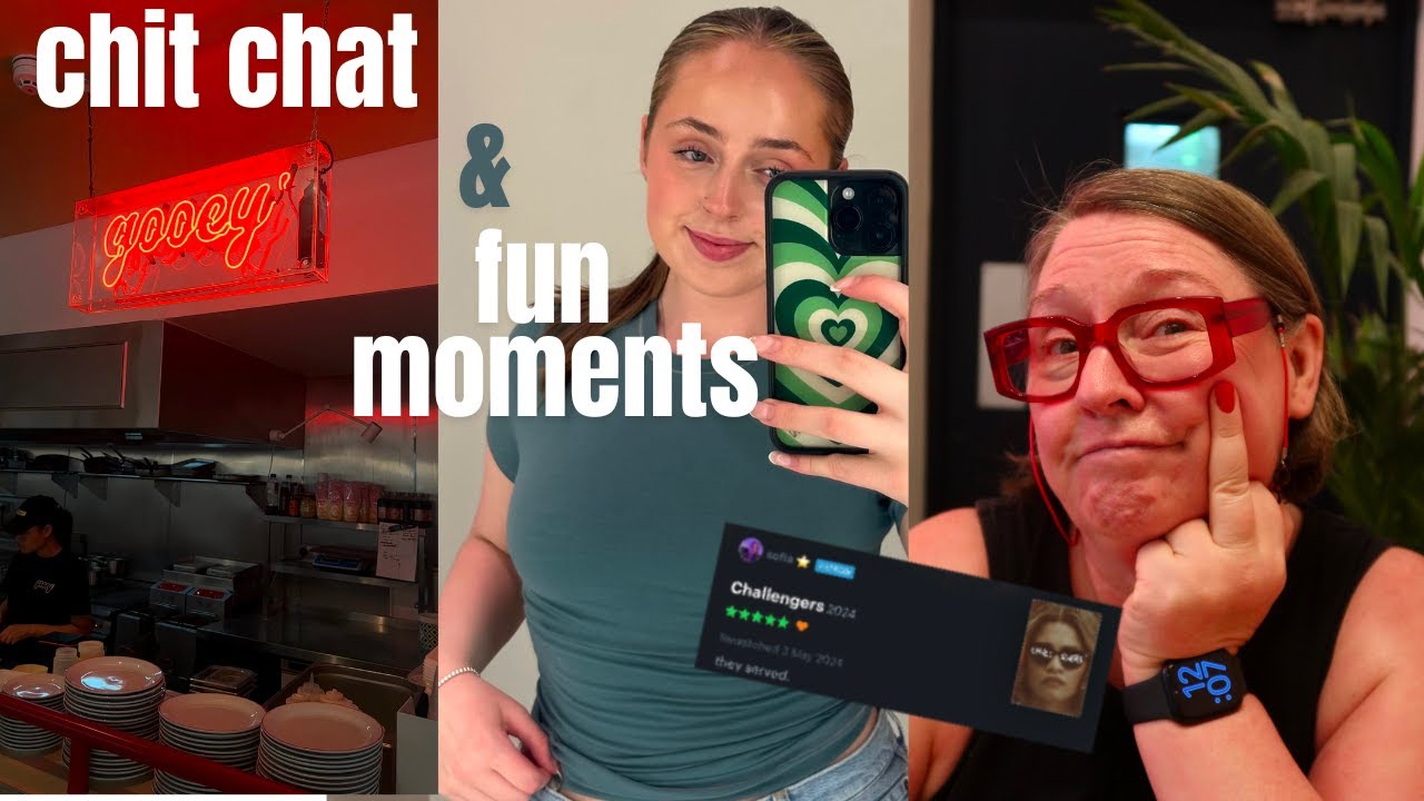 chit chat & fun moments | film talk, manchester, wildflower case haul ...