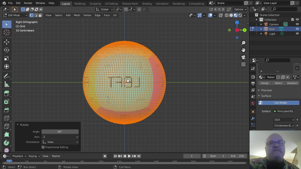 Equirectangular Sphere Mesh - Blender 2.91 - YouTube