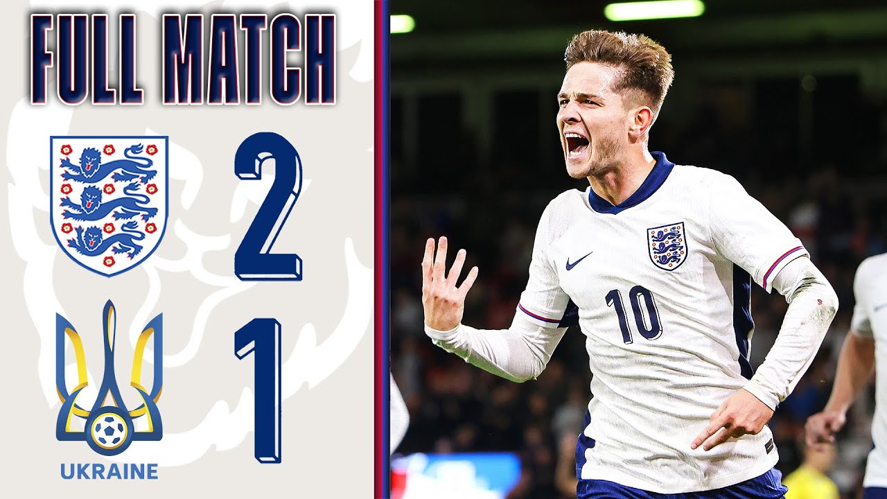 FULL MATCH | England U21 v Ukraine U21 | UEFA EURO U21 Qualification ...