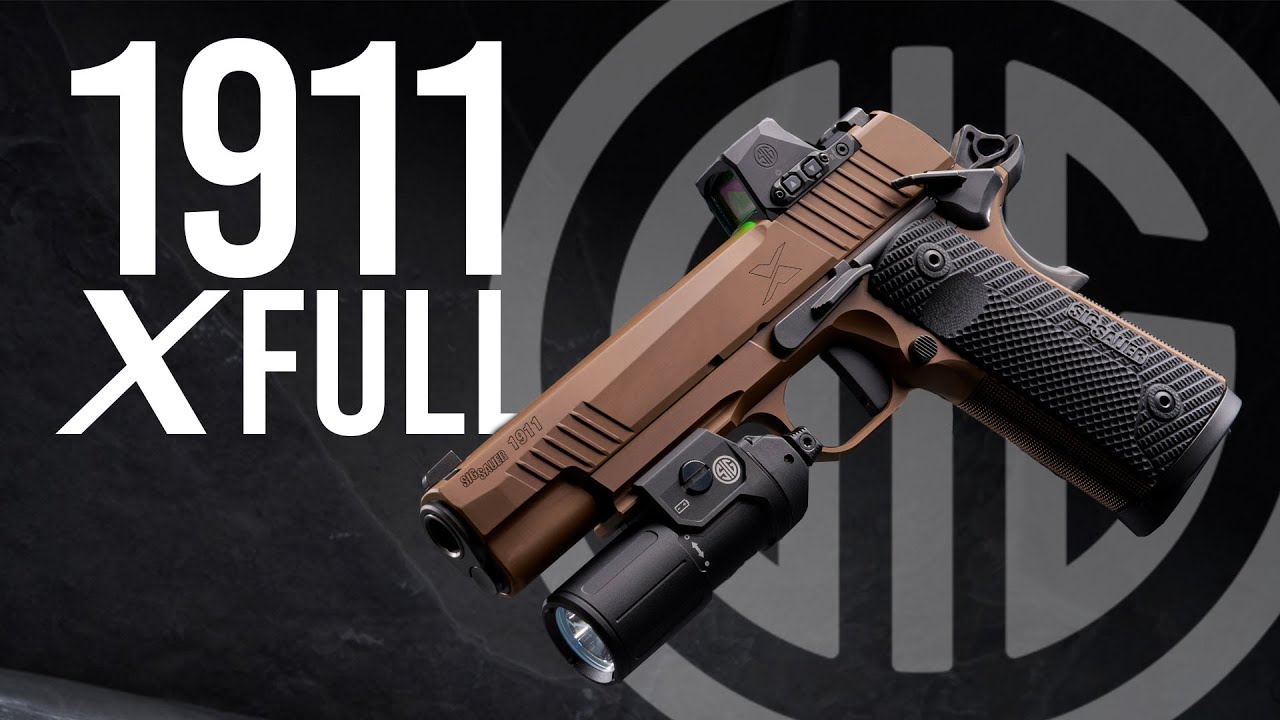 SIG SAUER 1911 XFull 45 Auto Pistol | Features - YouTube