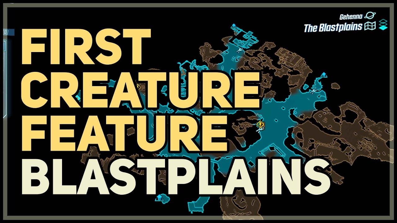 First Creature Feature The Blastplains Borderlands 3 - YouTube