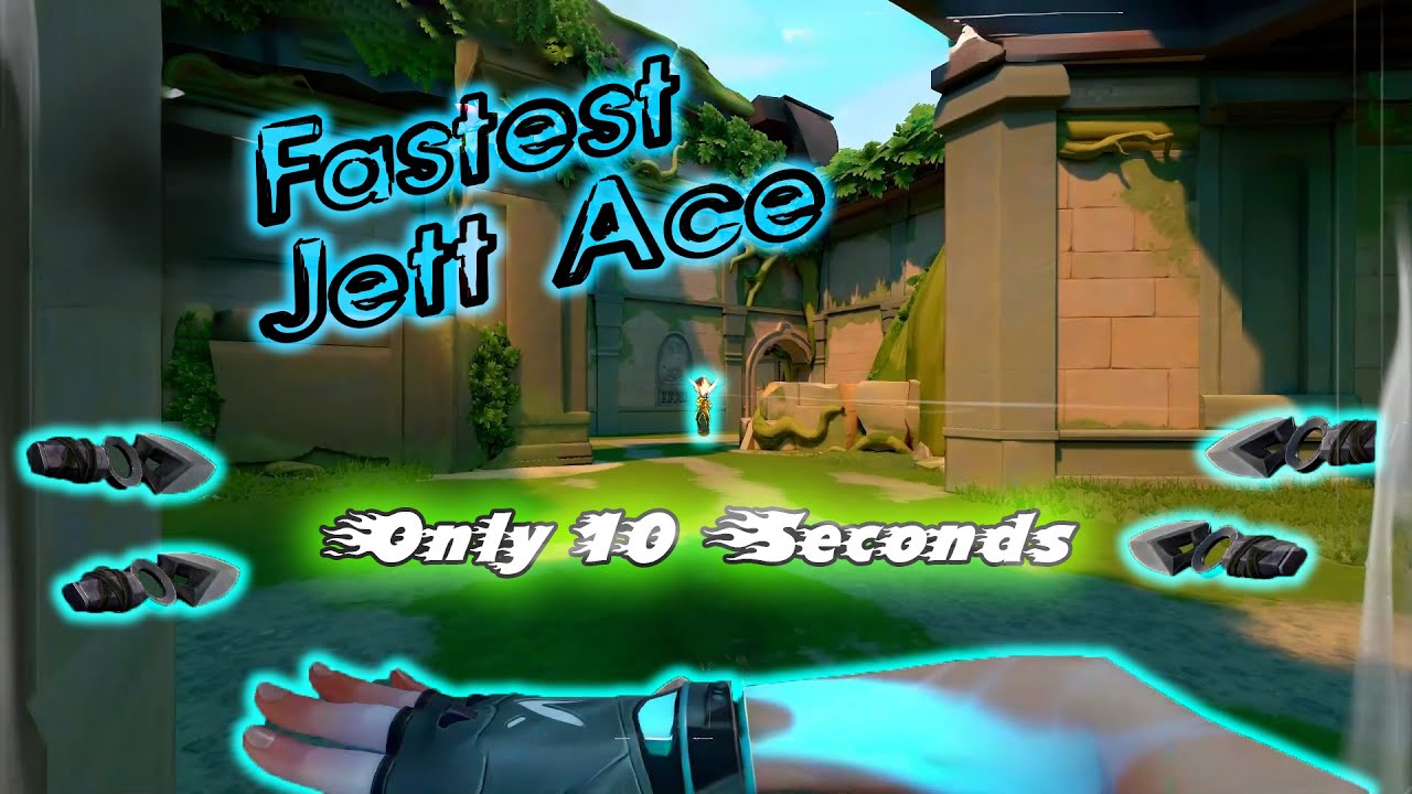 World's Fastest Jett Ace / Only 10 Seconds / Valorant Moments / # ...