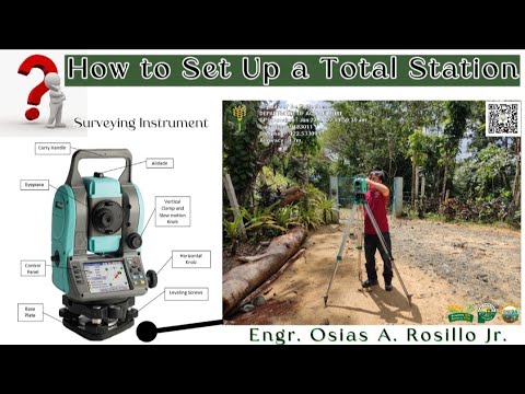 How to set up a Total Station? - YouTube