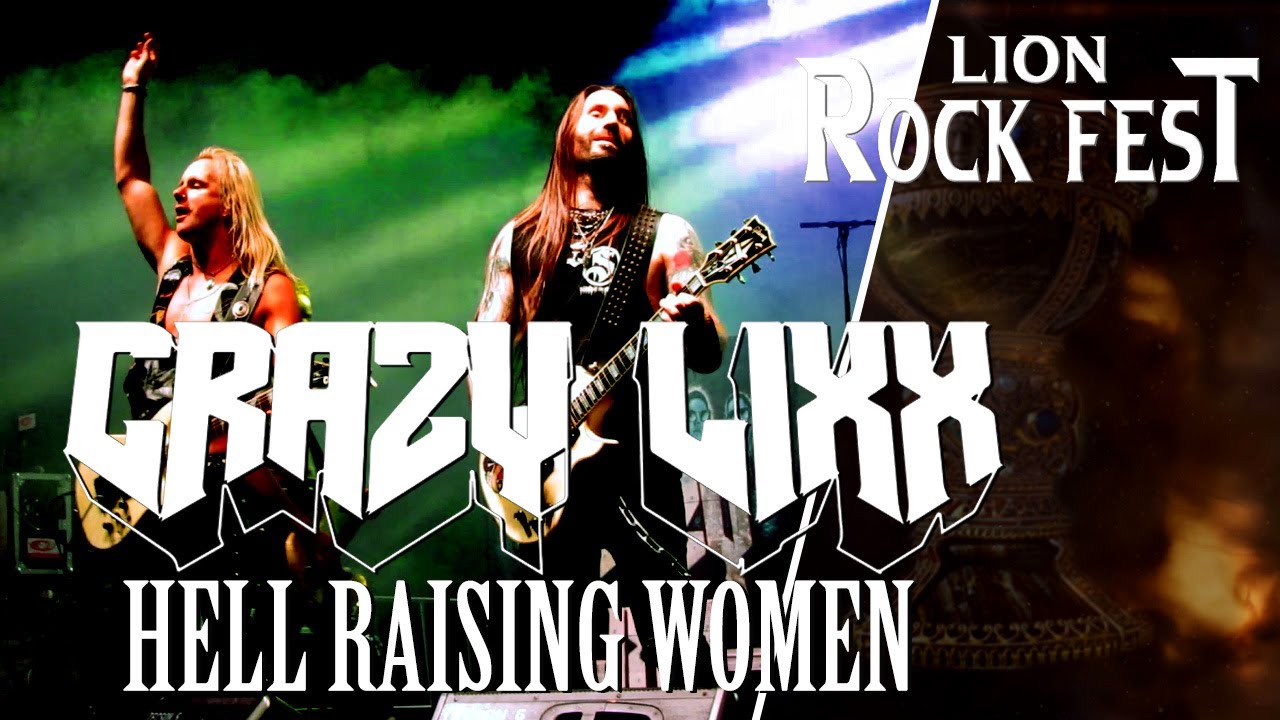 Crazy Lixx - Hell Raising Women (Live from Lion Rock Fest, nov. 4th, 2023) - YouTube