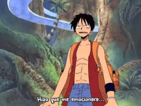 Luffy cantando- cap 169 sub español - YouTube