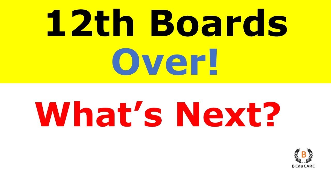 What Next after 12th Boards Exam? | Law after 12th | BBA/BCA/BMS/BBM ...