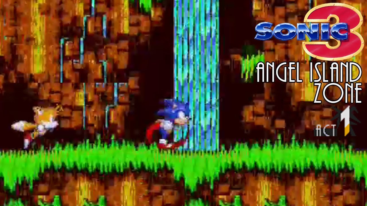 Sonic the Hedgehog 3 - Angel Island Zone, Act 1 - YouTube