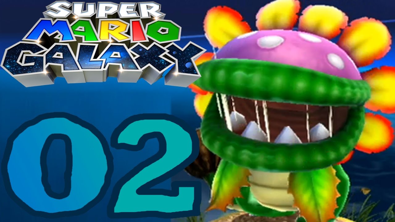 Super Mario Galaxy [Part 2] Evil Dino Piranha Battle! - YouTube