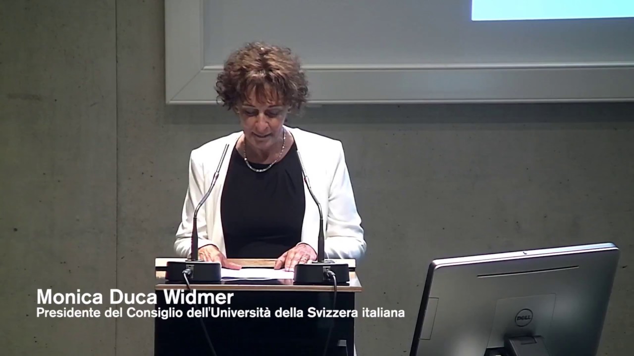 XXI Dies academicus - Monica Duca Widmer, Presidente del Consiglio dell ...