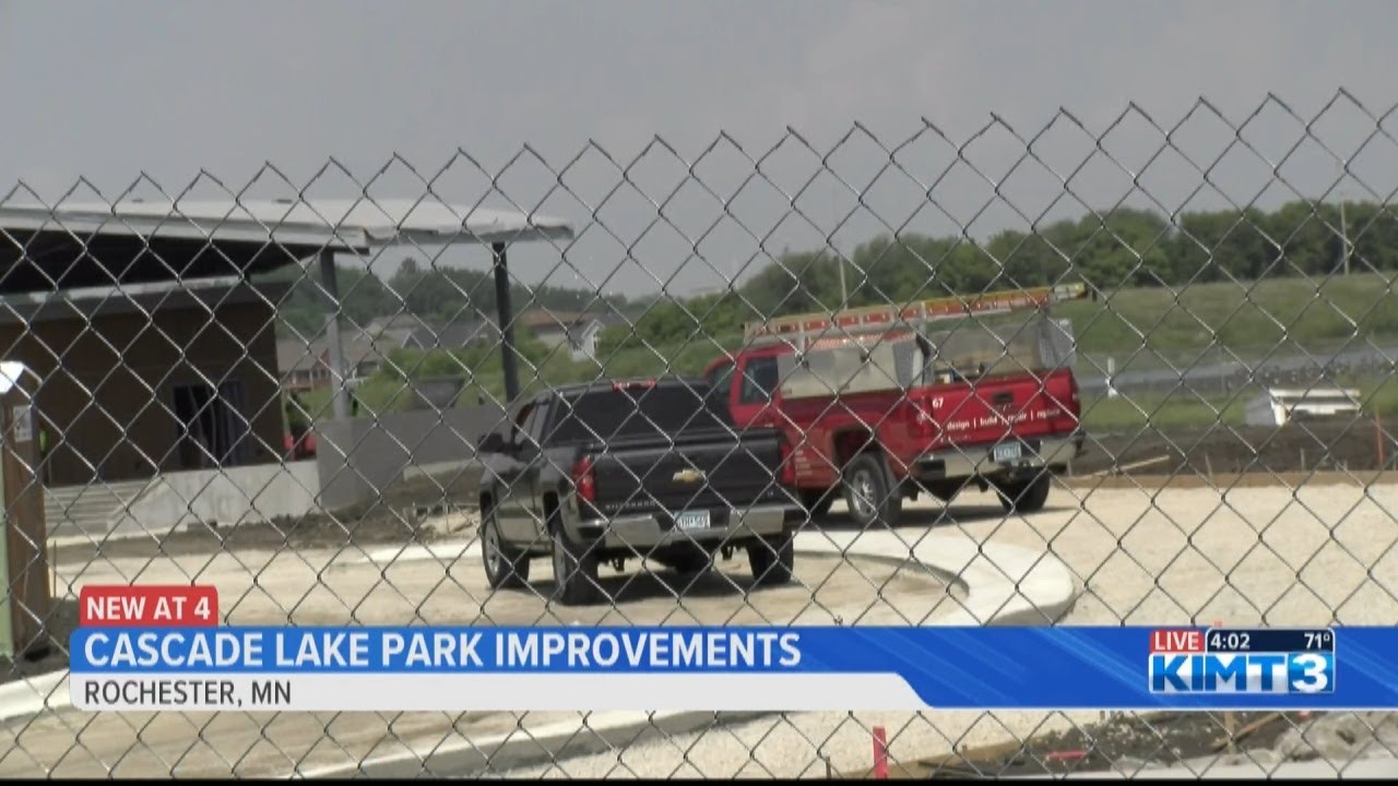 Crews continue work on Cascade Lake Park improvements - YouTube