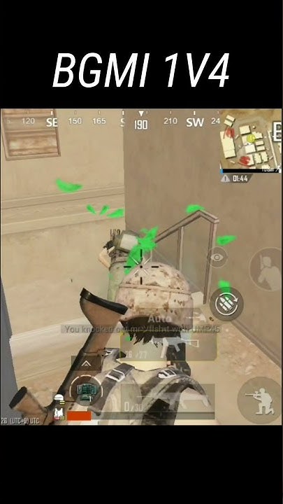 BGMI 1V4 #shorts #BGMI #pubgmobile - YouTube