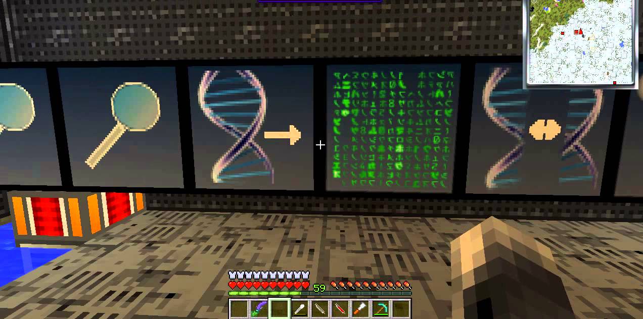 Minecraft: ATTEMPTING, ADVANCED GENETICS- Attack of the B -Team Ep 3 ...