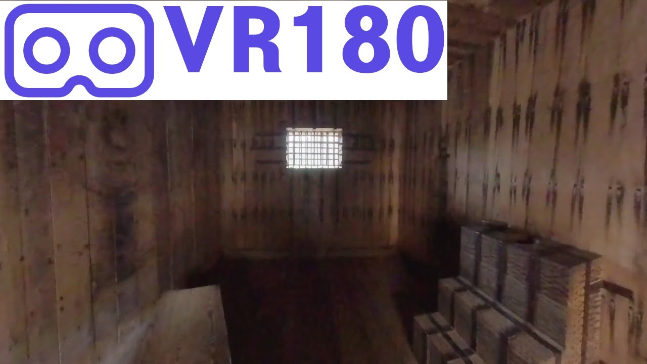 Colonial Williamsburg Jail VR180 - YouTube
