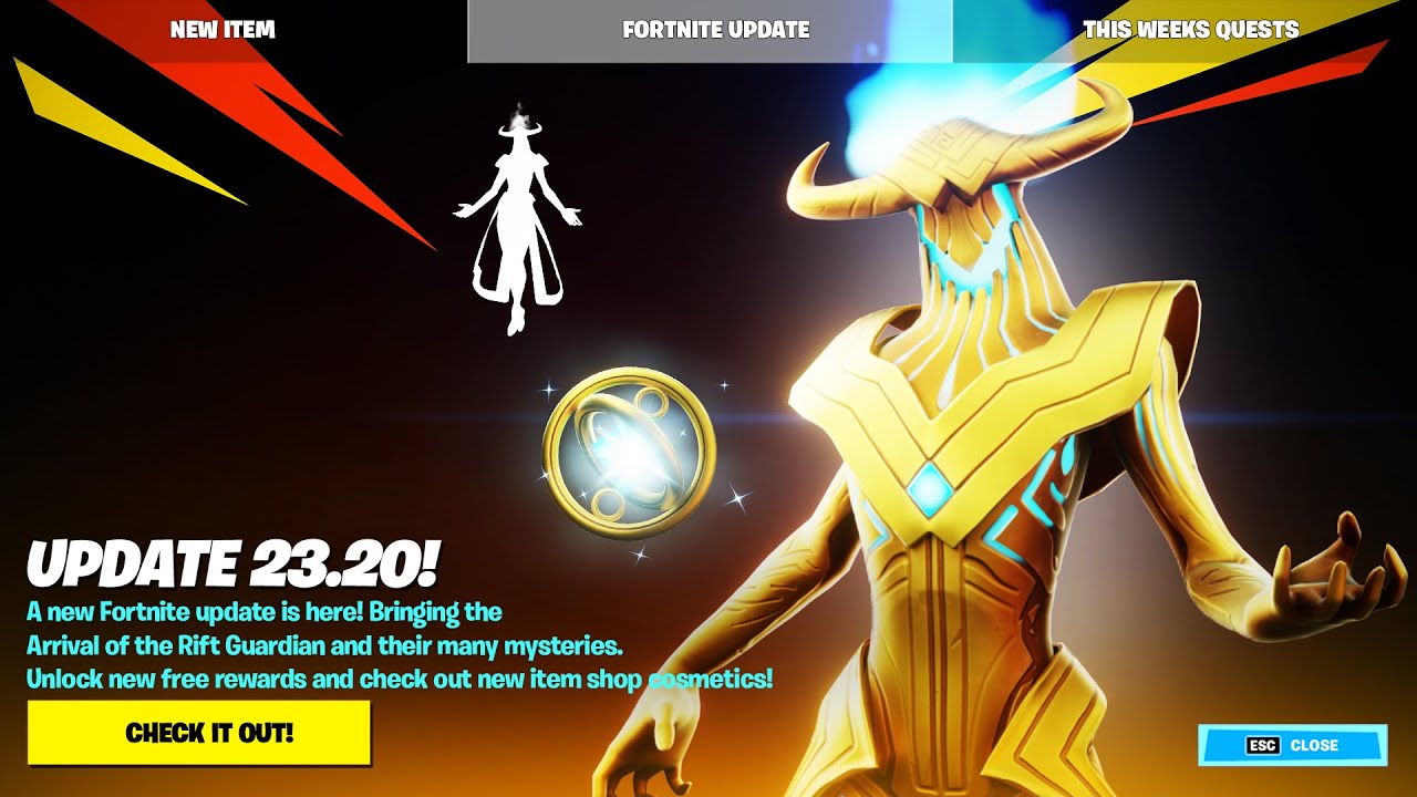 FORTNITE 23.20 UPDATE is HERE! - YouTube