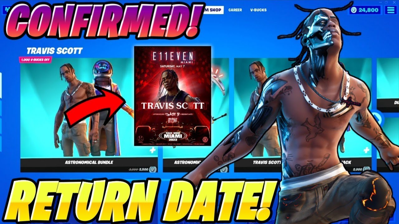 Travis Scott is Finally Coming Back! *New Return Date!* - YouTube