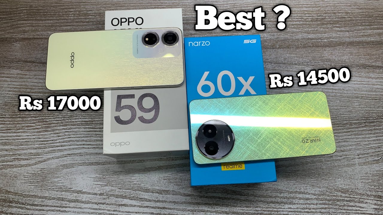 oppo A59 5g vs Narzo 60x 5g - Best Kaun sa ? - YouTube