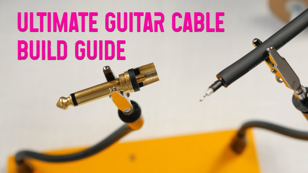How to Build Noise Free Guitar Cables - YouTube