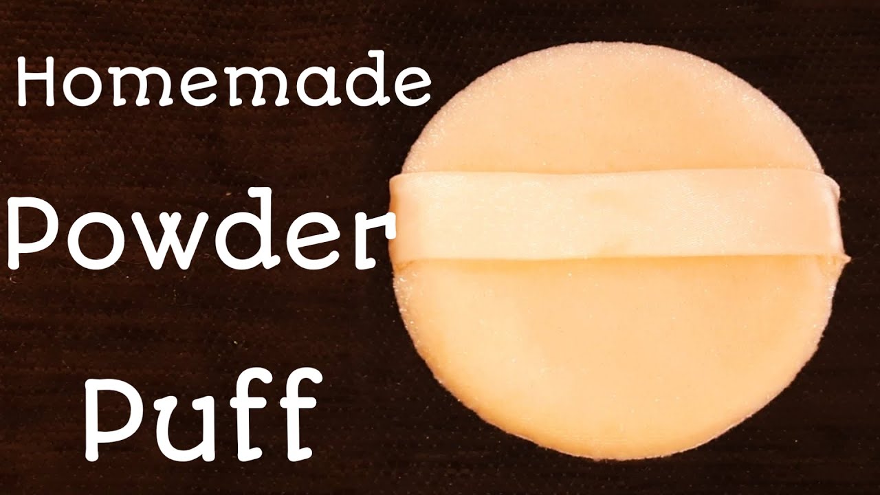 Homemade Powder Puff / Diy Powder Puff |@SimpleKreativeK - YouTube