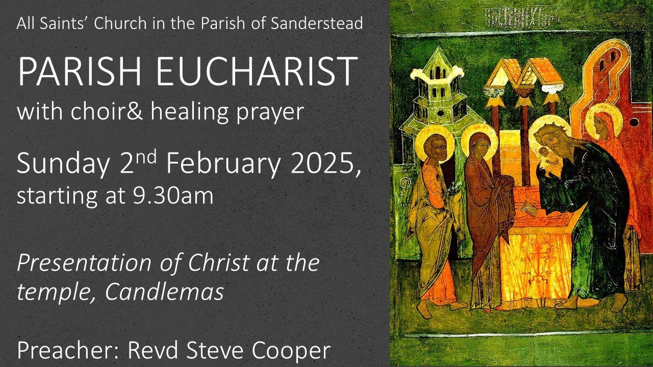 Parish Eucharist - Sunday 2nd February 2025 - YouTube
