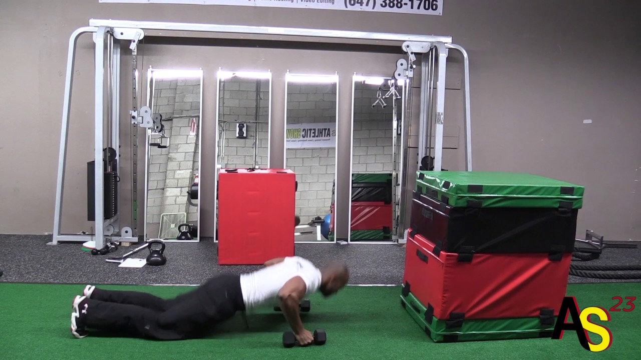 Burpees box jump (with weights) AS Fitness23 - YouTube