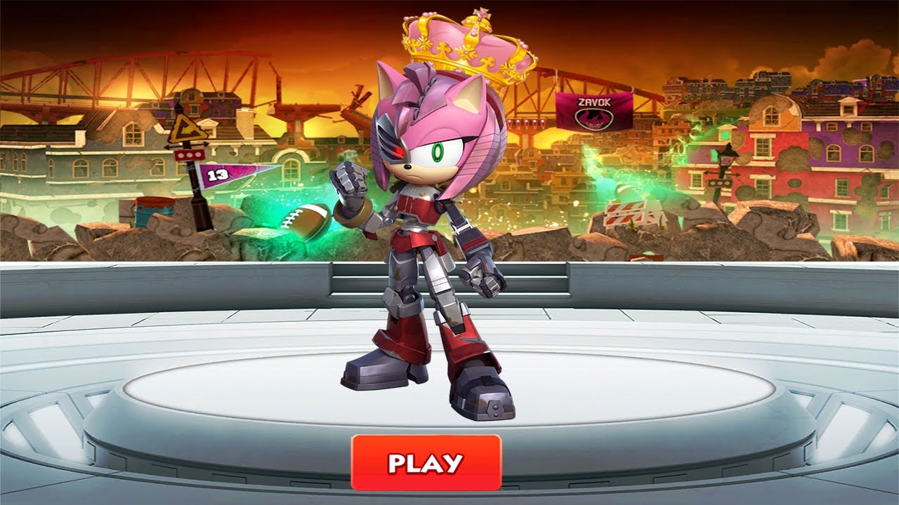 Sonic Forces - Queen Rusty Rose Big Push 5.5K - All 71 Characters ...